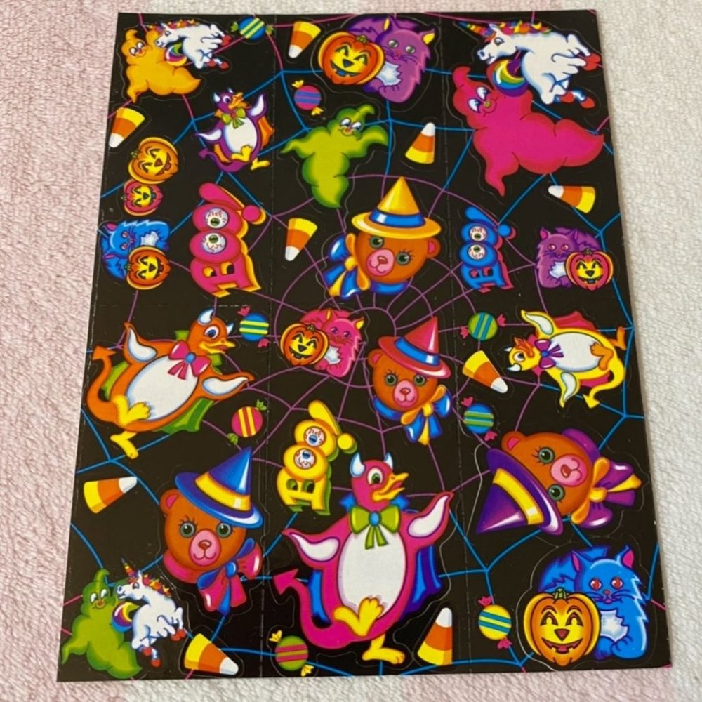 Vintage Lisa Frank Markie Bears Penguins Ghosts Cats … - Gem